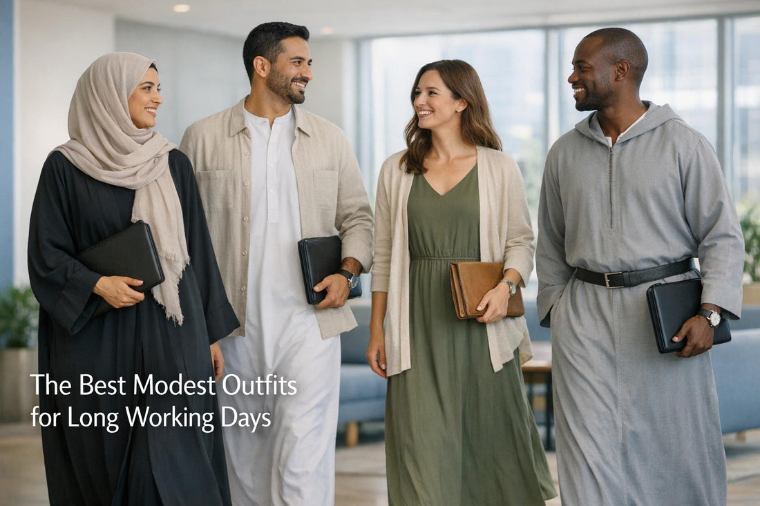 The Best Modest Outfits for Long Working Days – Al Badr Clothing